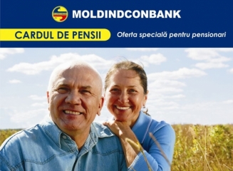 Acum pensia o puteţi primi la Moldindconbank! – Bancamea